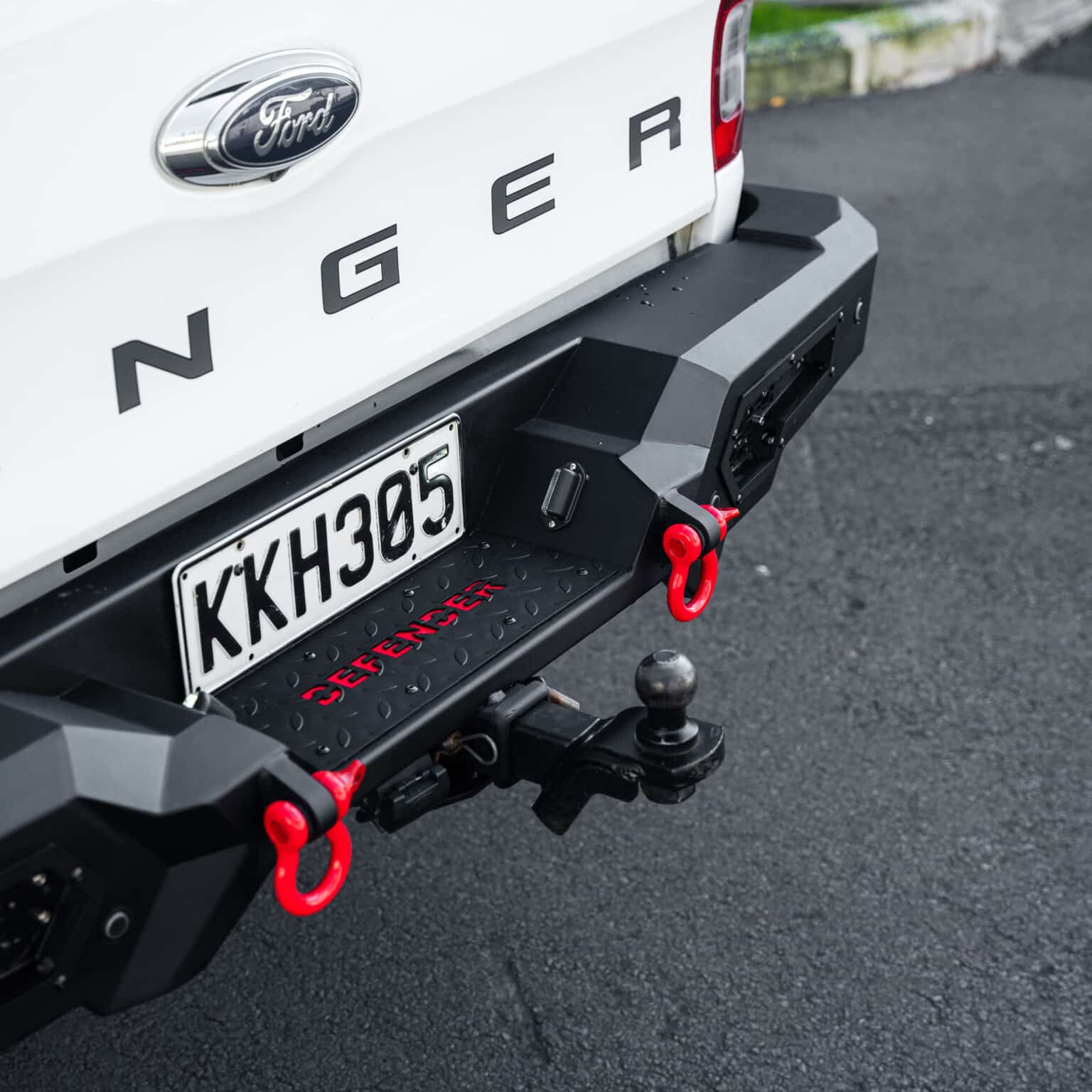 Defender Rear Bar - Ford Ranger 2011-2022 PX1, PX2, PX3 - NZ Motors Limited