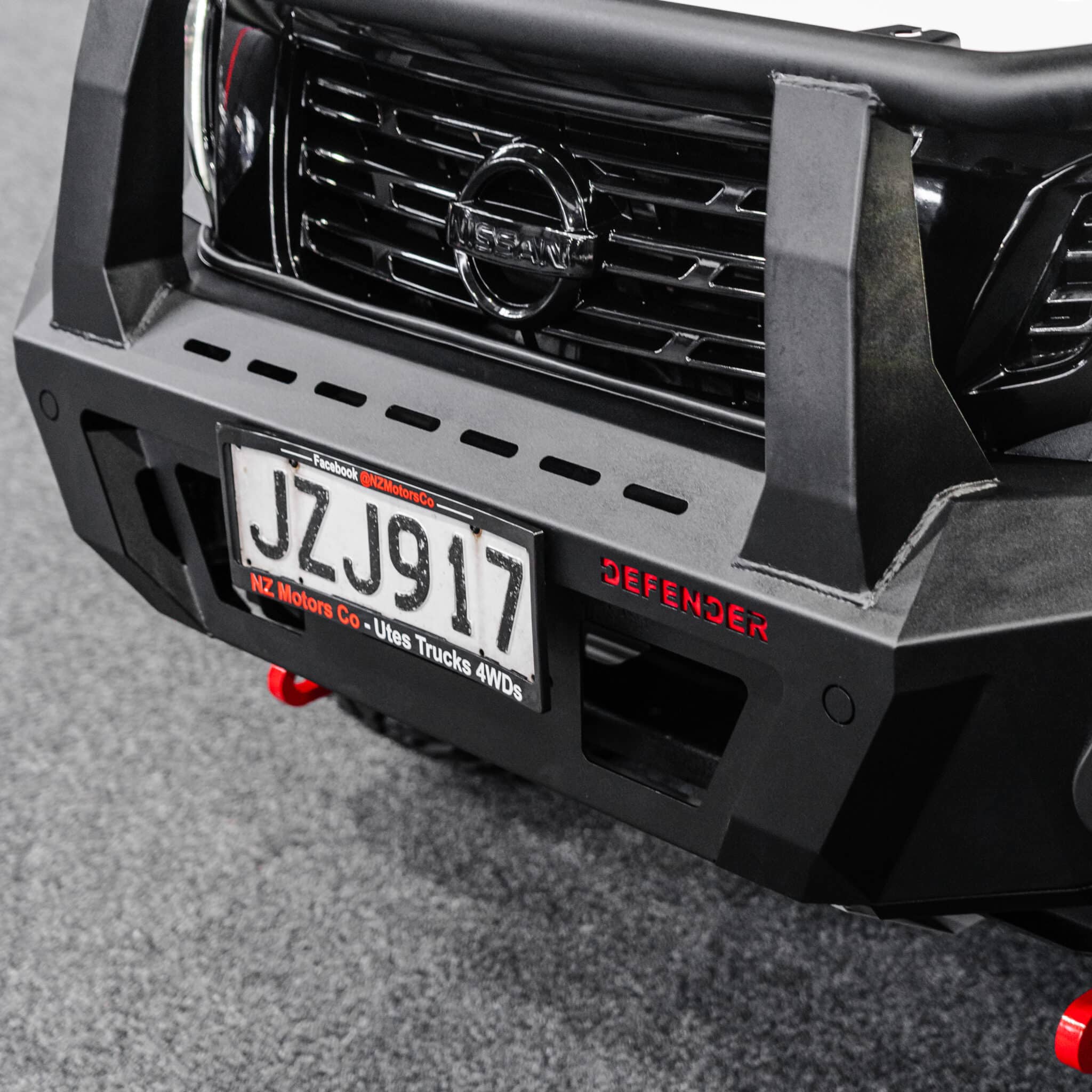 DEFENDER Off-Road Triple Loop Bull-Bar to suit Nissan Navara 2015 ...