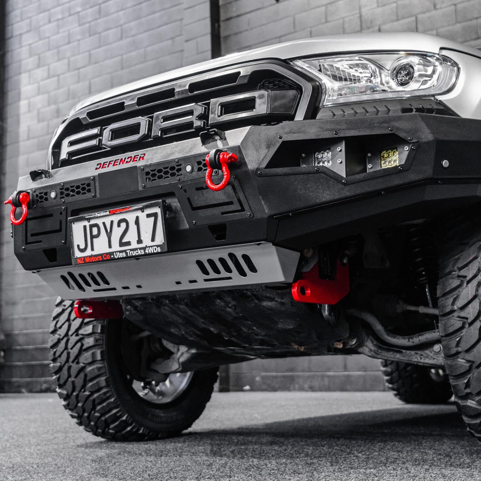 DEFENDER Off-Road Loopless Bull-Bar to suit Ford Ranger 2015 - 2022 ...
